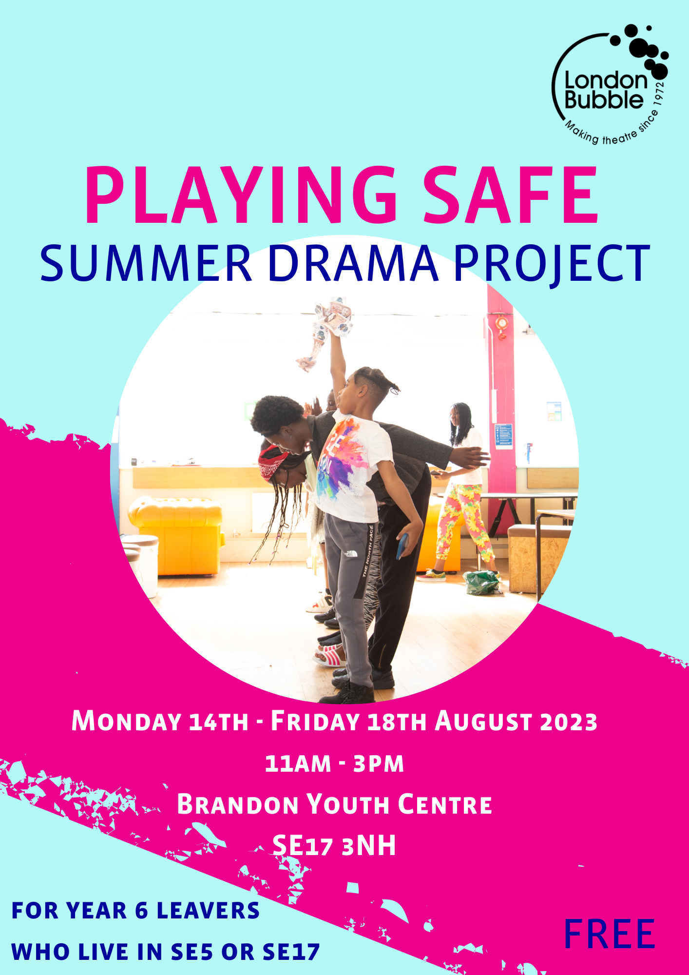 Playing Safe Summer Project » London Bubble Theatre Company